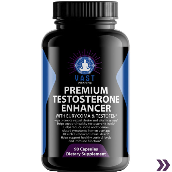 Premium Testosterone Enhancer With Eurycoma & Testofen® – Vast Vitamins